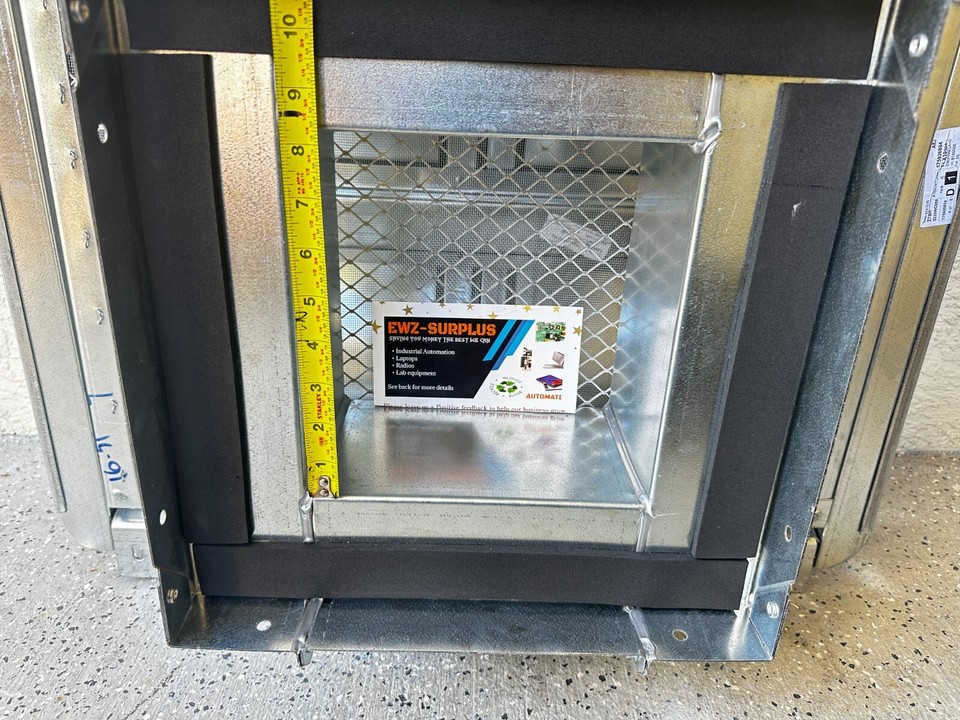 NEW GREENHECK GRV-2 INTAKE GRAVITY VENTILATOR MODEL FGR-8X8-G-IS NEW ...