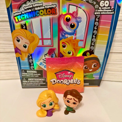 Disney doorables series 11 Technicolor Tangled Rapunzel Flynn Rider New ...