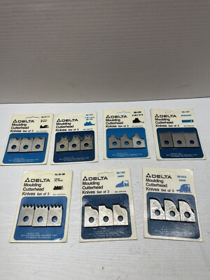 Woodworking - Molding Knives