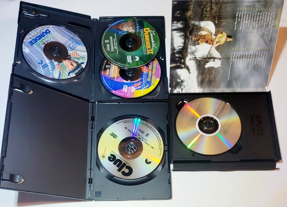 Crocodile Dundee Triple Feature, Three Amigos, Clue, Mr. Destiny, Pee ...