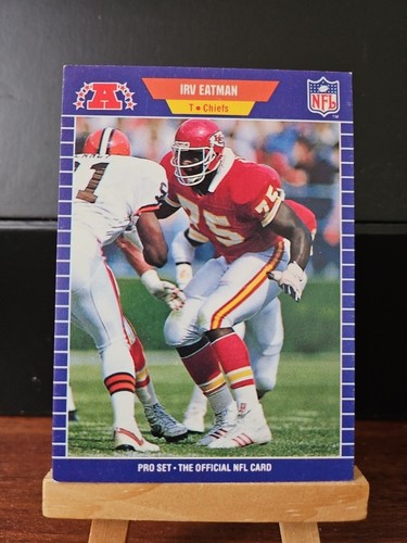 1989 Pro Set - #170 Irv Eatman KANSAS CITY CHIEFS | eBay