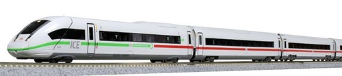 KATO N Gauge ICE4 Train Set B 5-Car High-Speed Rail Model, Green Stripe | eBay