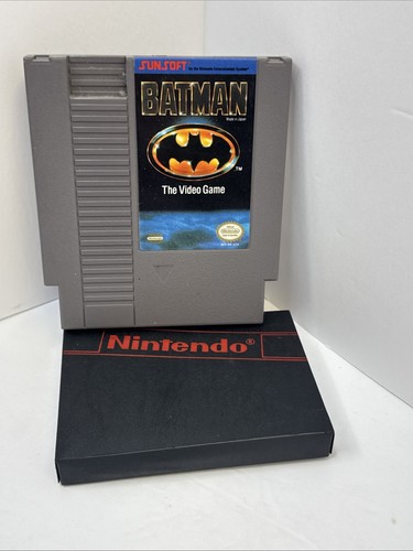 Batman: The Video Game (Nintendo Entertainment System, 1990) UNTESTED ...