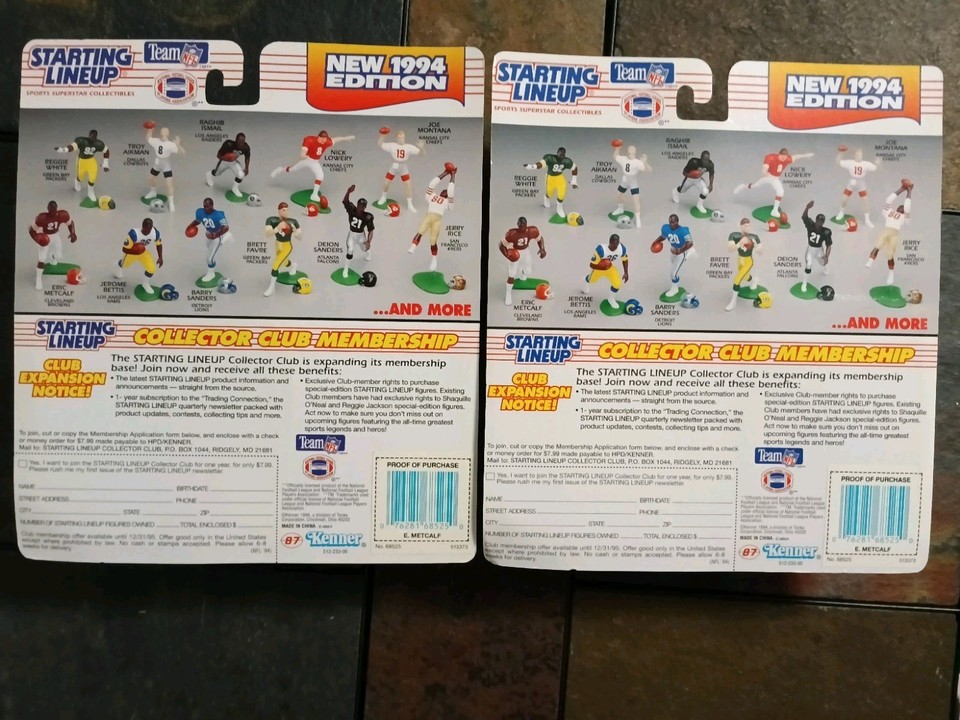 🏈Lot Of (11) Kenner Starting Lineup NFL CLEVELAND BROWNS Toy Action ...