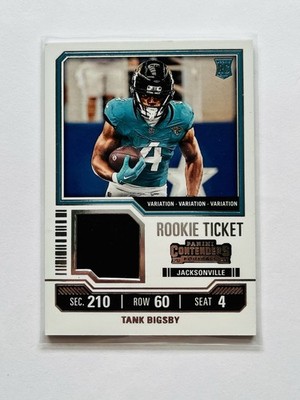 2023 Panini Contenders - Rookie Ticket Swatches Tank Bigsby #TS33V | eBay