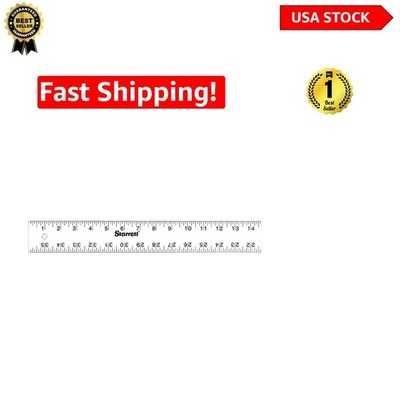 36-Inch Flexible Aluminum Yardstick - Durable Straight Edge Measuring ...