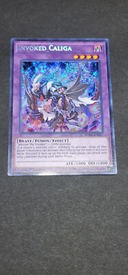 YUGIOH COLLECTOR'S TCG INVOKED CALIGA FUEN-EN027 SECRET +BONUS | eBay