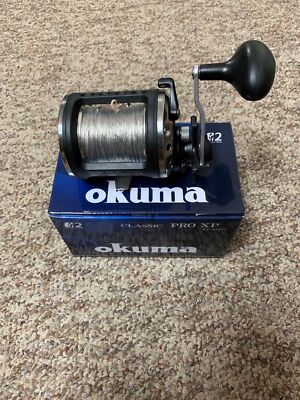 OKUMA CLASSIC PRO XP XP-452LA PRE-SPOOLED BLOOD RUN COPPER 45# 150' | eBay