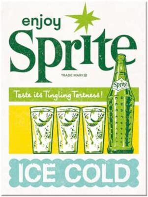 Magnet retro fridge magnet 2 x 3 in -Sprite - Ice Cold | eBay