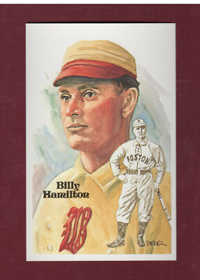 BILLY HAMILTON, Braves/Phillies Perez-Steele Hall of Fame postcard #326 ...
