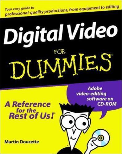 Digital Video for Dummies by Dummies Technical Press Staff (1999 ...