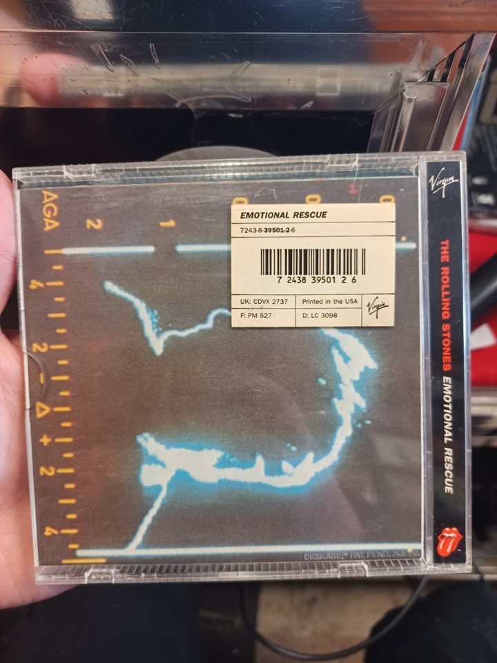 The Rolling Stones Emotional Rescue CD 1980 Virgin [Rock] | eBay