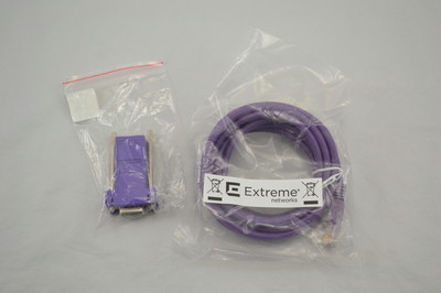 Extreme Networks Console Cable Adapter Cat 5E DB9 F Ethernet Network ...
