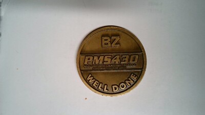 CHALLENGE COIN BFTT BATTLE FORCE TACTICAL TRAINING PMS430 WELL DONE | eBay