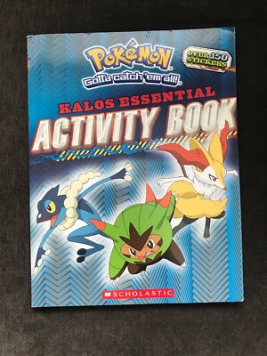 Pokemon: Kalos Essential Activity Book [Pokemon] 9780545927499| eBay