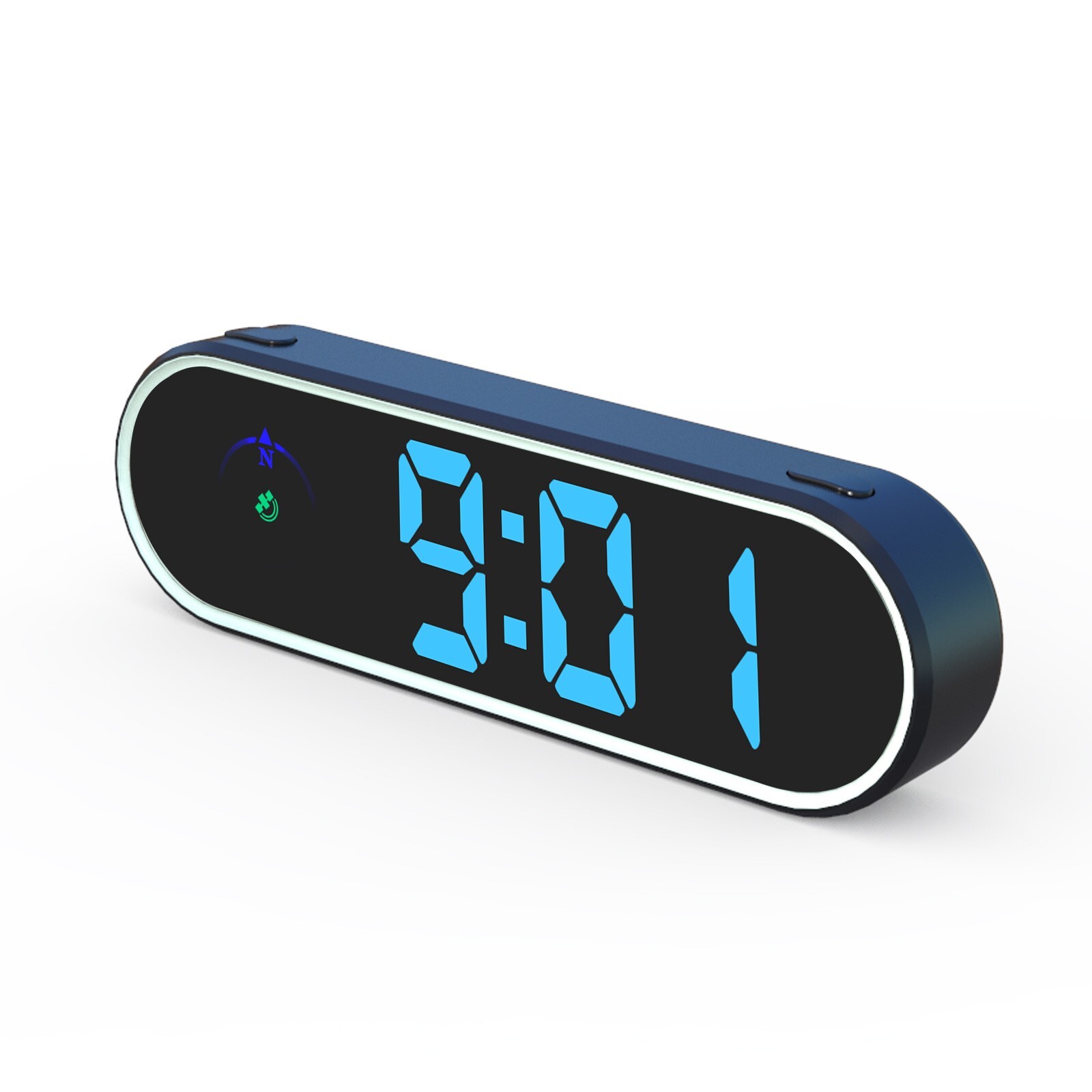 Digital Speed KM/H MPH Meter Car GPS HUD Large LCD Display Speed ...