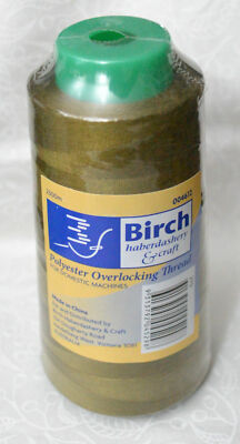Birch Overlocker Serger Thread, KHAKI, 2500m For Overlocking, KHAKI #279 | eBay Australia
