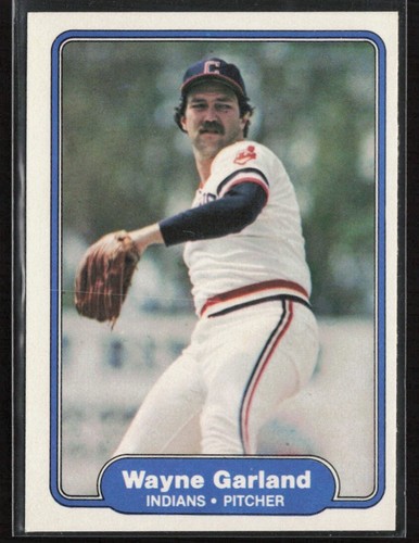 1982 Fleer #367 Wayne Garland Cleveland Indians | eBay