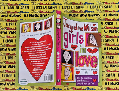 *Book Libro GIRLS IN LOVE jacqueline wilson 2002 SALANI (L58) | eBay