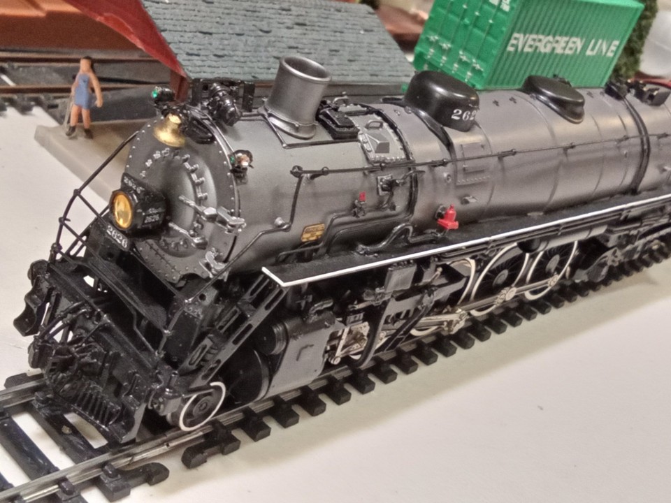 W&R-Samhongsa Brass NP Class A1 4-8-4 HO Ex Timken Four Aces Steam ...