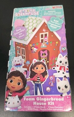Gabby’s Playhouse Foam Gingerbread House Kit | eBay
