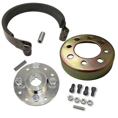 4" Go Kart Brake Band Kit Includes Hub, Drum, and Brake Band W/ Pin For ...