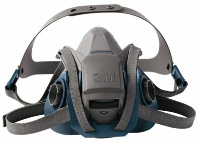 3M 6502QL Rugged Quick Latch Reusable HALF FACE RESPIRATOR Facepiece ...