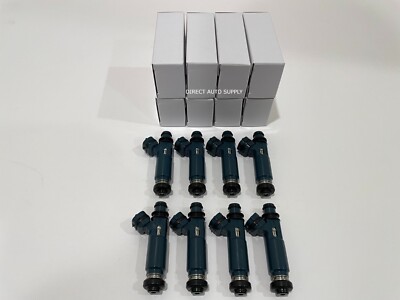 8 NEW OEM FUEL INJECTORS 23209-50040 SEQUOIA 4RUNNER GX470 LX470 TUNDRA ...