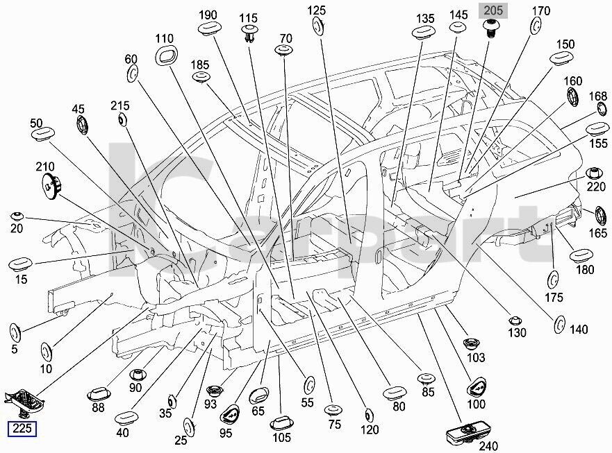 Mercedes-Benz C S204 Front Suspension Subframe A0029980650 2012 2.1 D ...