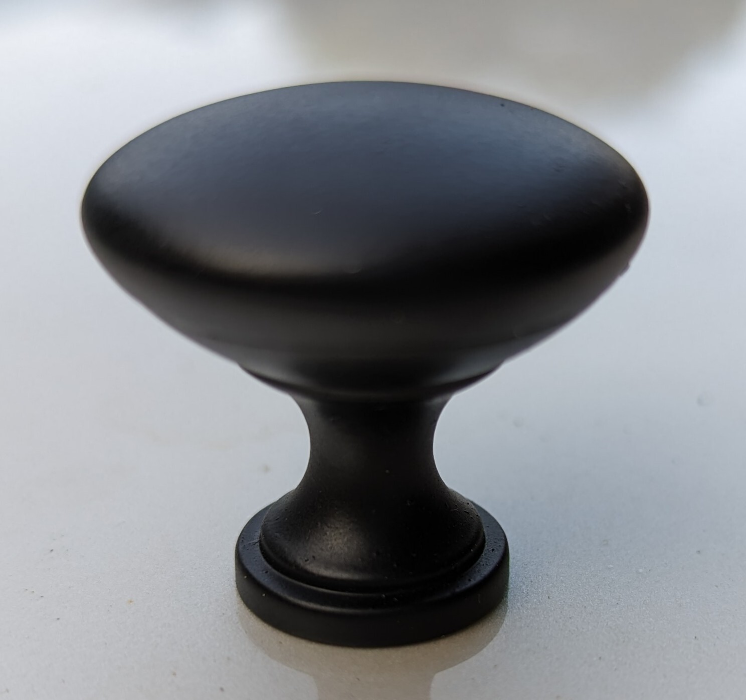 Lot of 25 Cavalier 905BK Matte Black Mushroom Cabinet Handle Knobs | eBay