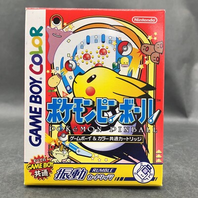 p-76453 Pokemon Pinball Gameboy Color Nintendo GB from Japan ...