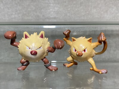 Mankey, Primeape Pokemon Monster Nintendo Tomy Collection Figure Toy ...