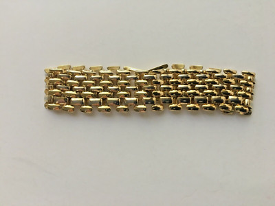 GOLD MESH 7 ROW BRACELET | eBay UK