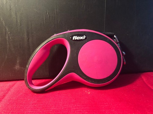 "Flexi Comfort Extra-Small Tape Retractable Dog Leash 10 ft Pink | eBay
