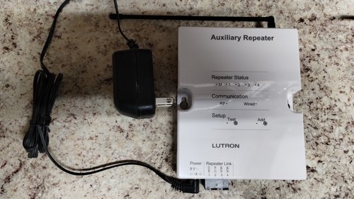 Lutron RadioRA 2 Auxiliary Repeater (RR-AUX-REP-WH) | eBay