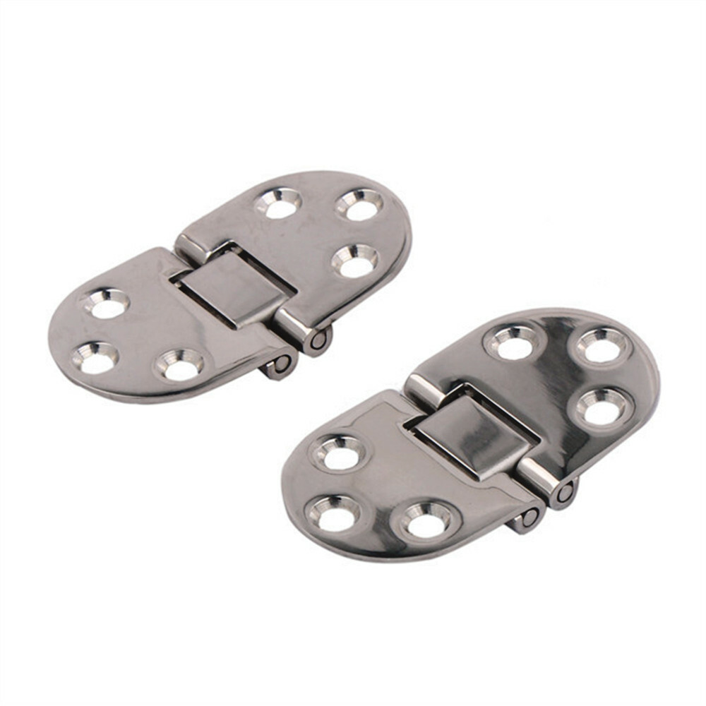 2X Marine Hinges Stainless Steel 180 Degree Flush Mount Hatch Hinge for ...