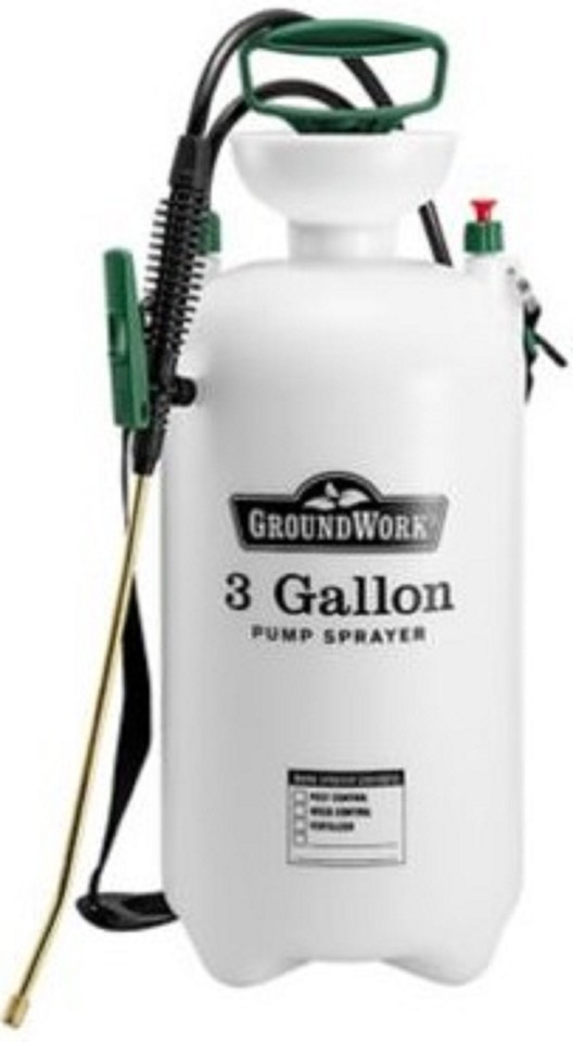 GroundWork LFSX-11B 3 gal Pump Sprayer For Indoor and Outdoor | eBay
