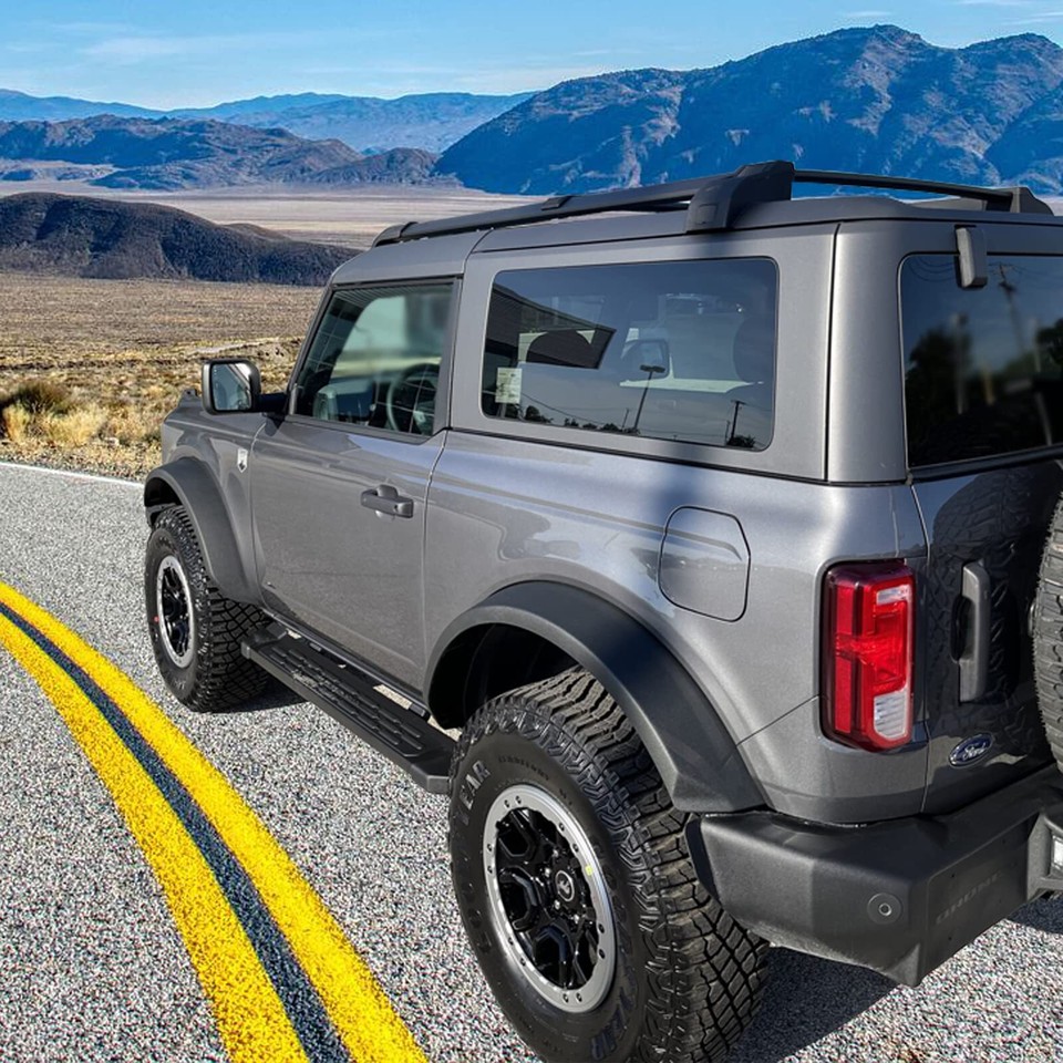 5PCS Cross Bars Roof Rack Rails Kit for Ford Bronco Hard TOP 2 & 4Door ...