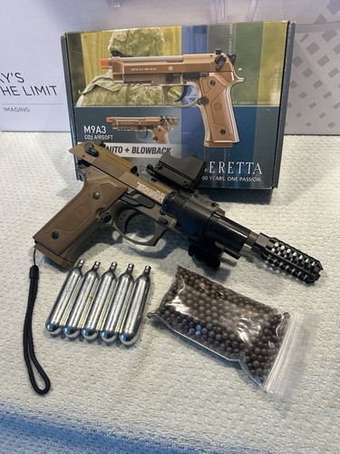 Umarex tactical Beretta M983 full blowback airsoft | eBay