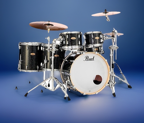 5 pc Pearl Session Studio Select Shell Pack BLACK HALO GLITTER 22" Bass | eBay