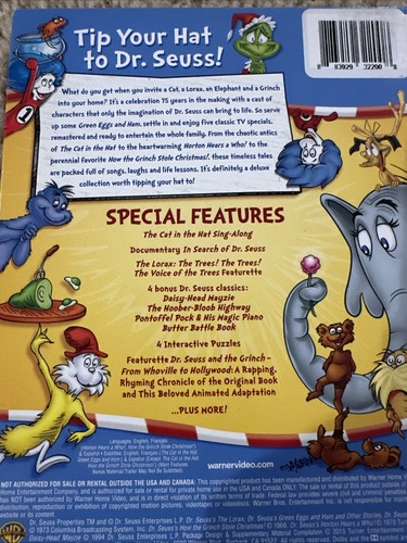Hats Off To Dr. Seuss Collector's Edition (DVD) | eBay