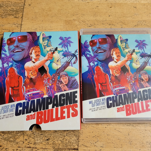 champagne and bullets vinegar syndrome blu ray with slip | eBay
