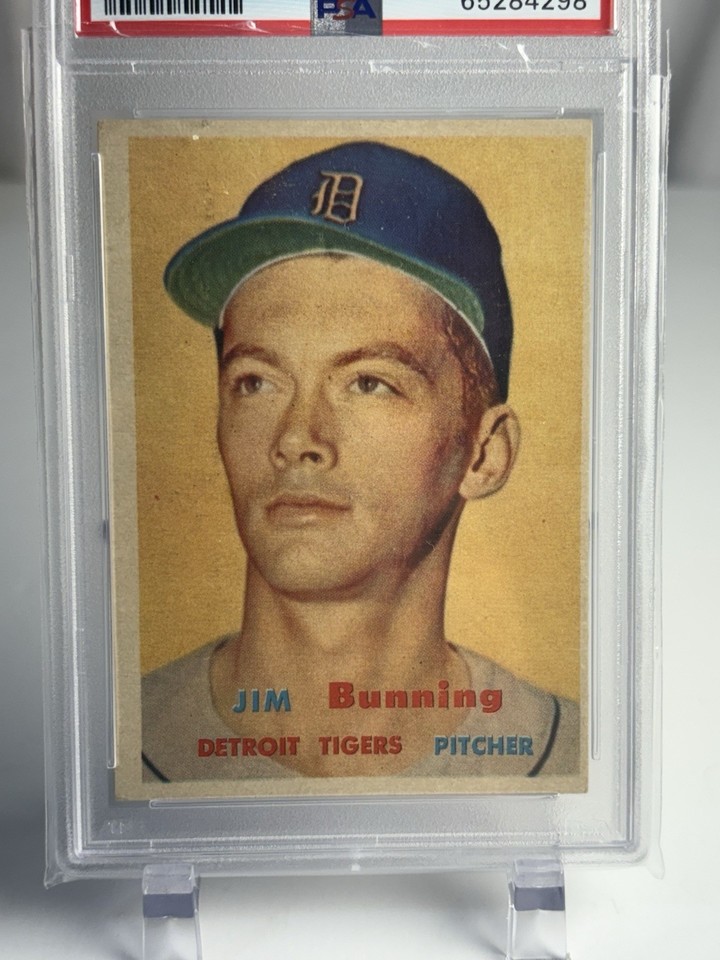 1957 Topps - Scarce Series Jim Bunning #338 PSA 4 | eBay