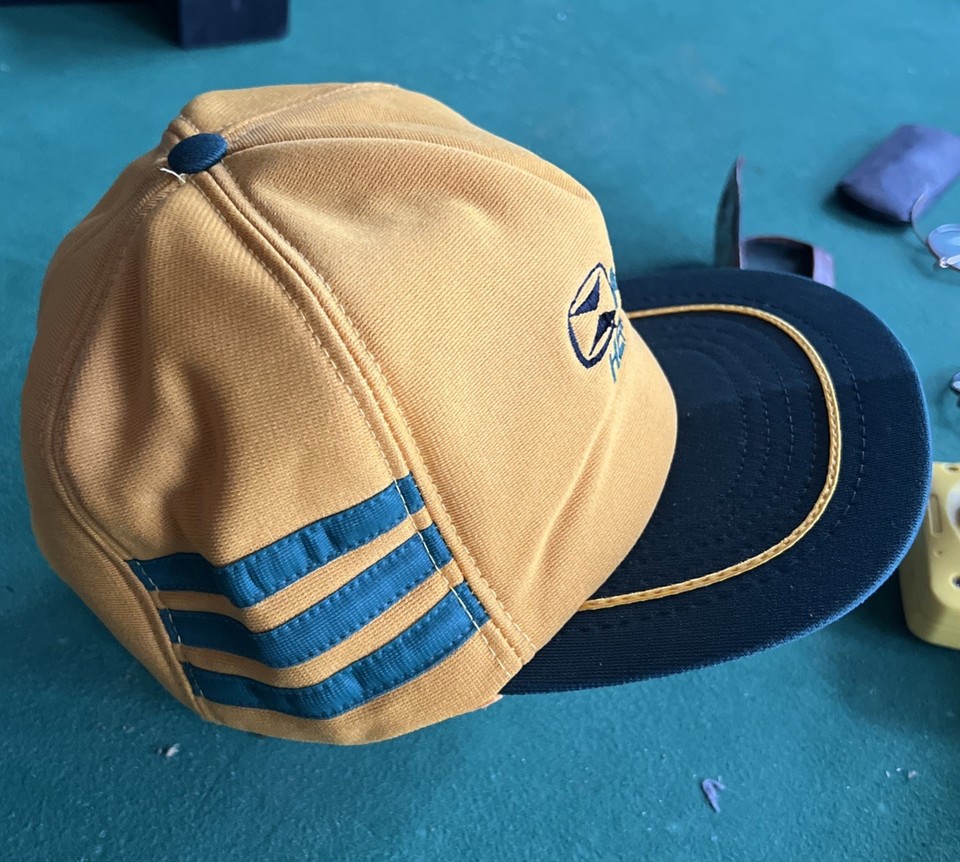 Azco Hennes Hat 3 Stripe Vintage USA Foam Snapback Non Mesh Appleton WI ...