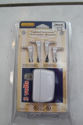 LEMAX VINTAGE COLLECTION AC POWER ADAPTER W/ 4 OUTLET JACKS #94443 1998 ...