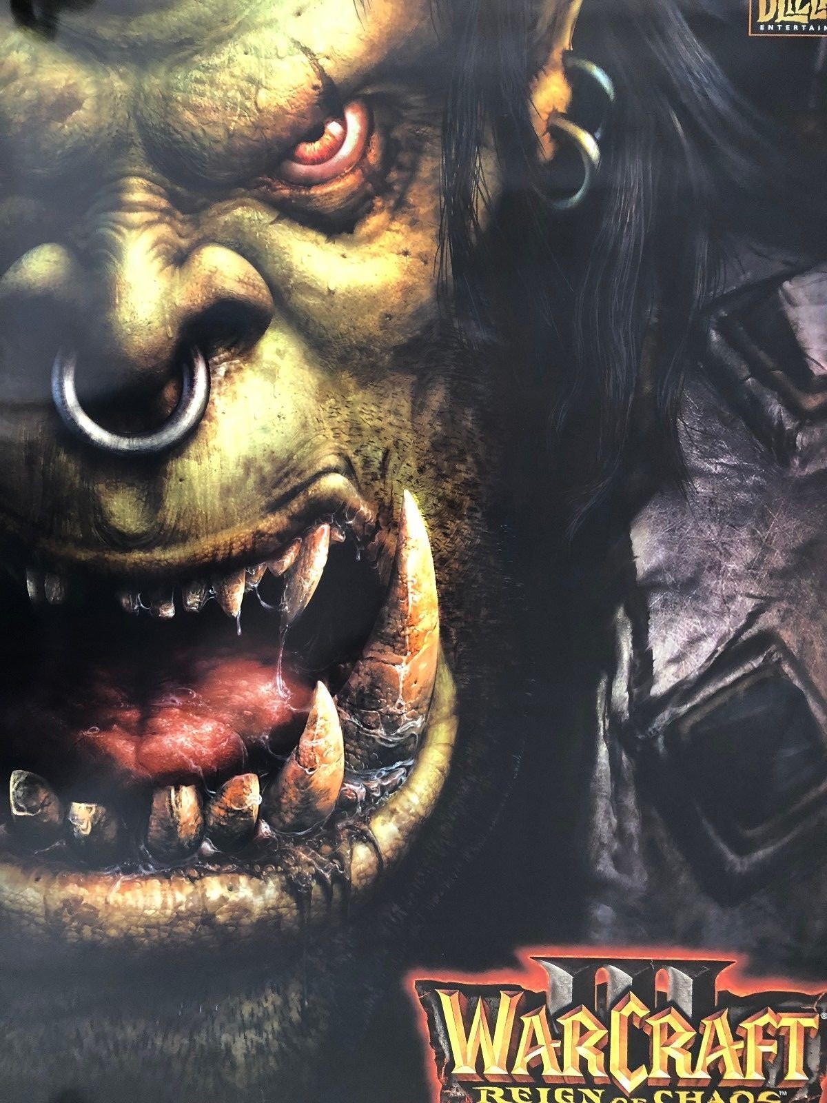 WORLD OF WARCRAFT,REIGN OF CHAOS, BLIZZARD, RARE AUTHENTIC LICENSED ...