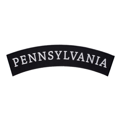 Pennsylvania State Top Rocker Patch, U.S. 50 States Patches | eBay