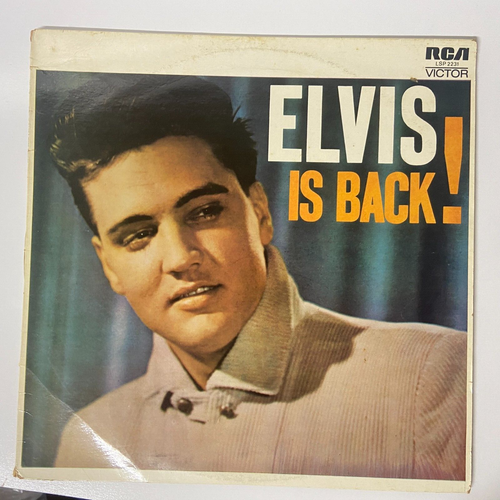 Elvis Presley- Elvis is Back! 12" Vinyl 1960 | eBay Australia