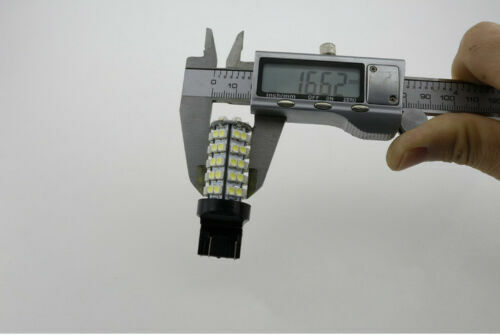2X Xenon White 7443 7444NA 7441 7505 68-SMD Parking Bulbs Lamp LED ...