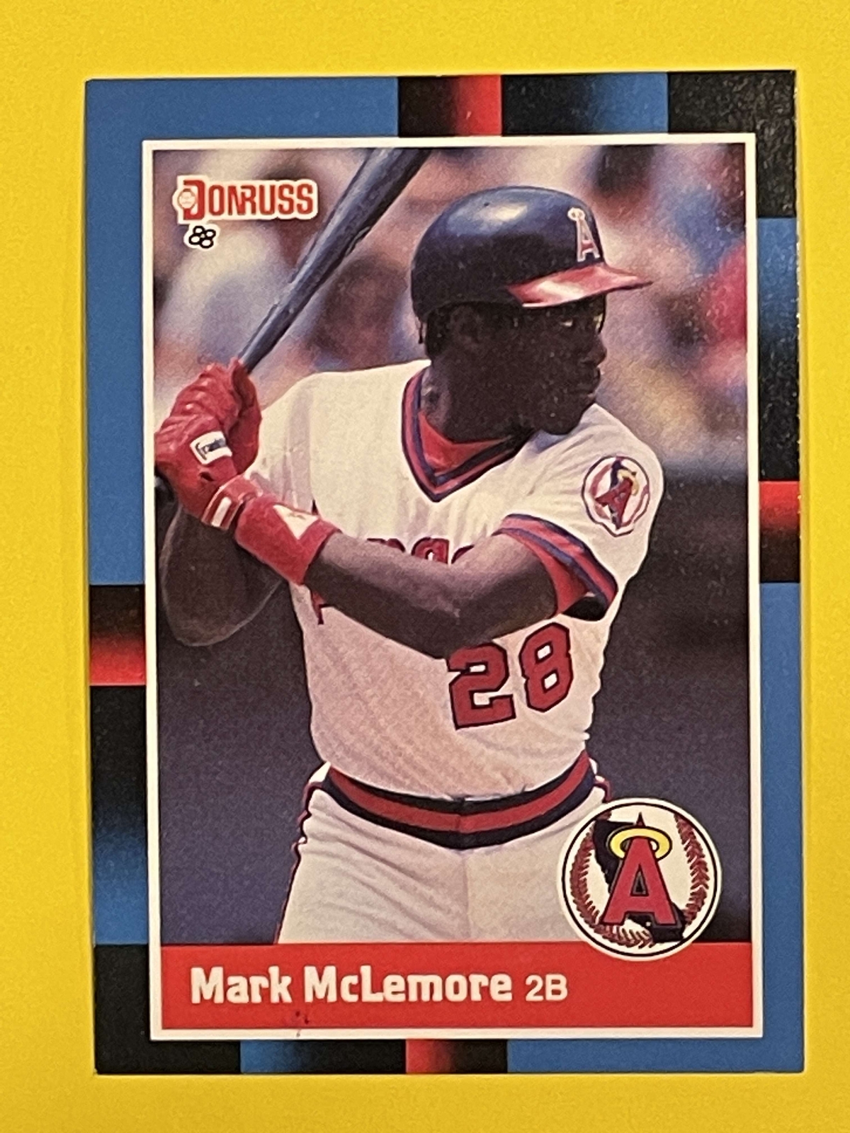 Mark McLemore 1988 Donruss Base #181 California Angels | eBay